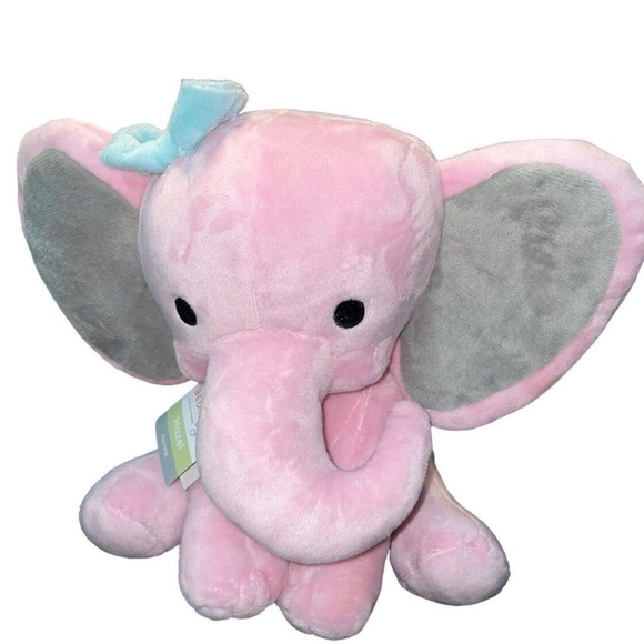 Lambs Ivy Toys Bedtime Originals Lambs Ivy Hazel Pink Elephant